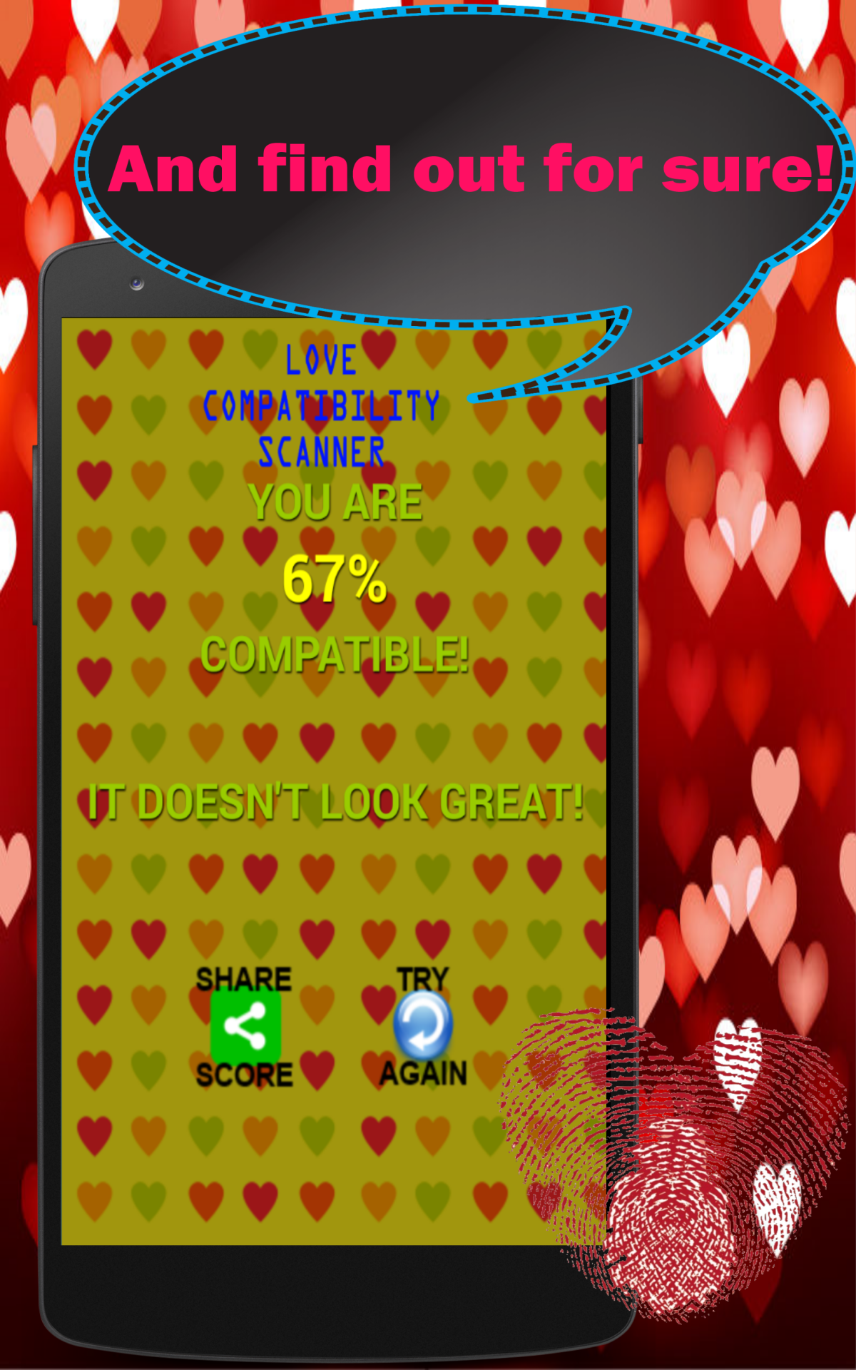 Love Compatibility Scanner - App on Amazon Appstore