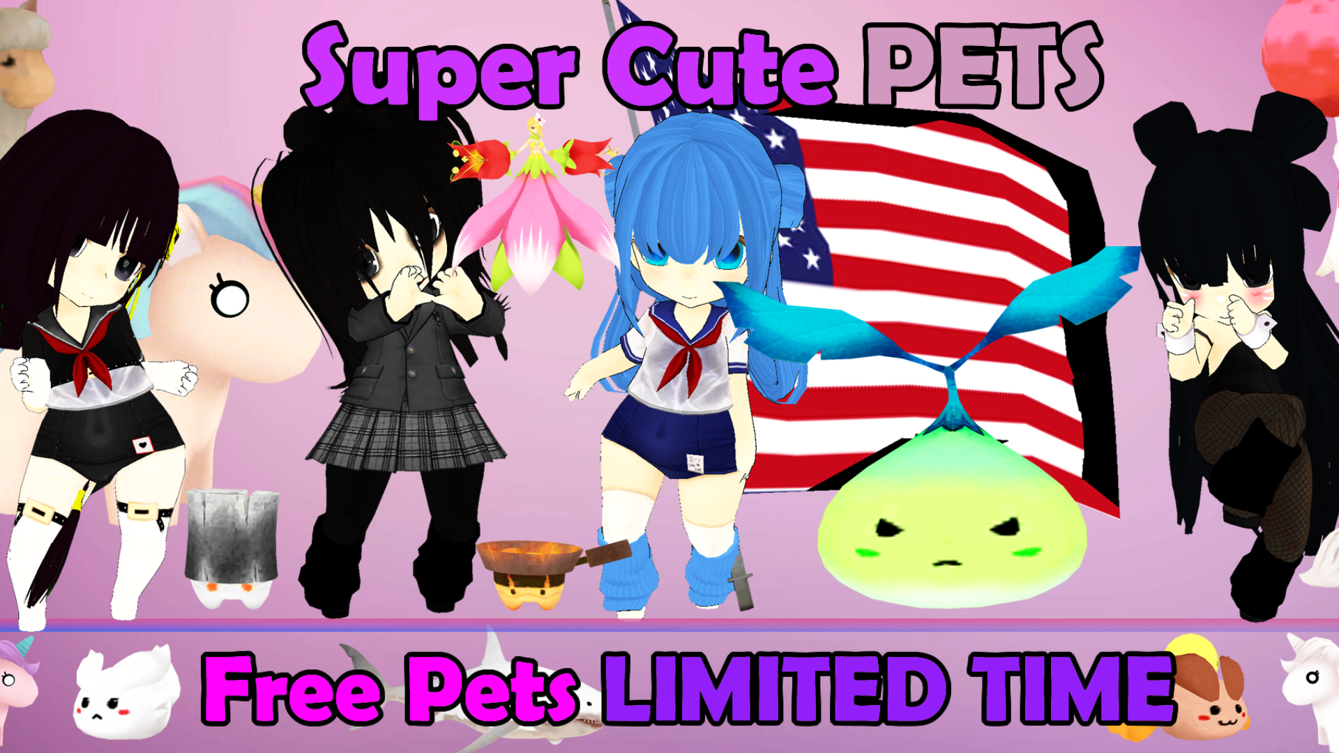 Chibi 3D Multiplayer - High School Monster - Anime Action RPG - App on ...
