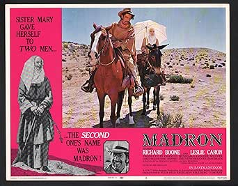 Amazon.com: MOVIE POSTER: Madron Lobby Card-Richard Boone and Leslie ...