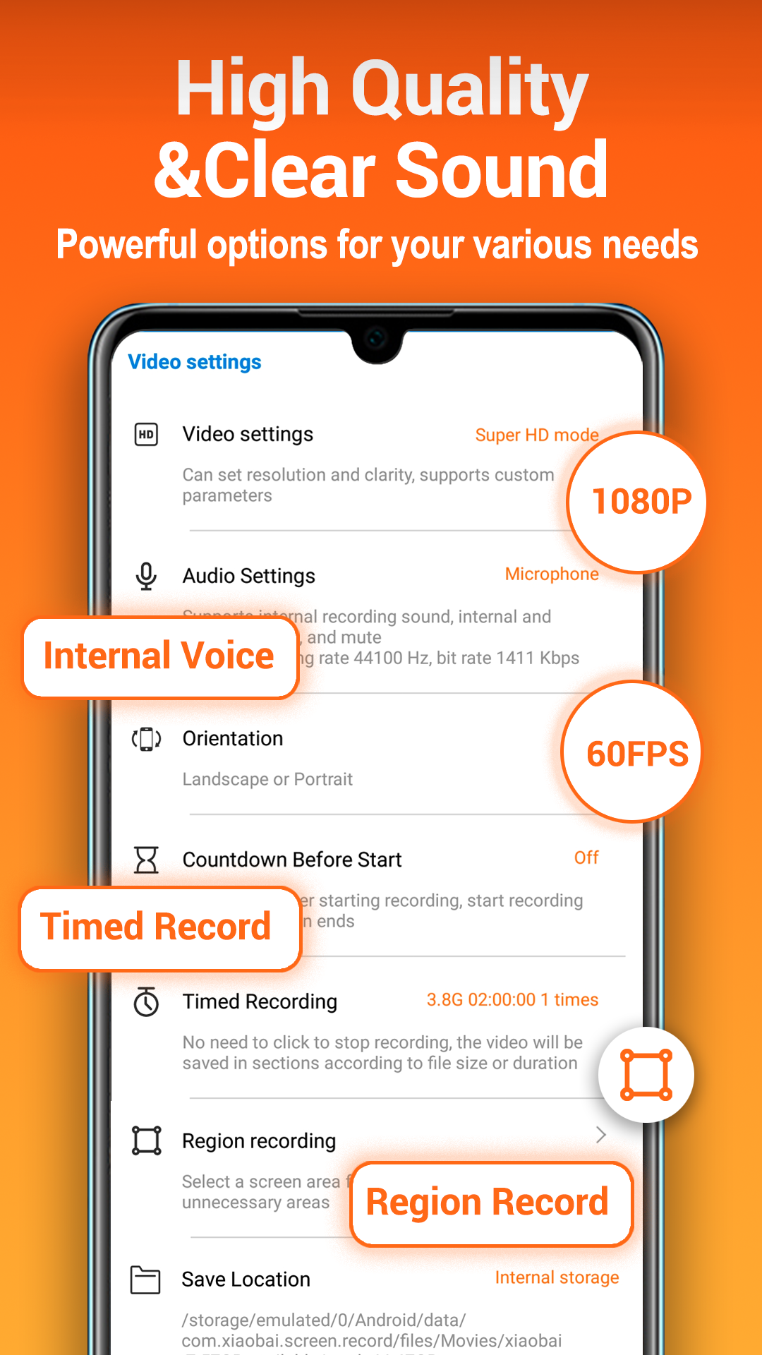 Screen Recorder - iRecorder - App on Amazon Appstore