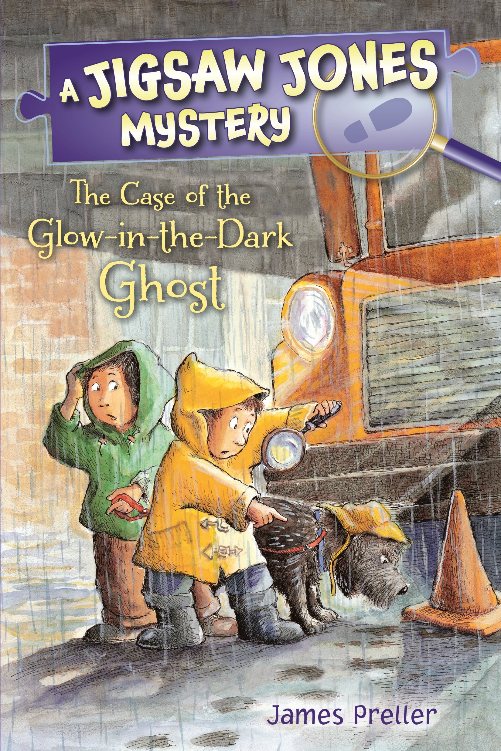 Jigsaw Jones: The Case of the Glow-in-the-Dark Ghost (Jigsaw Jones ...