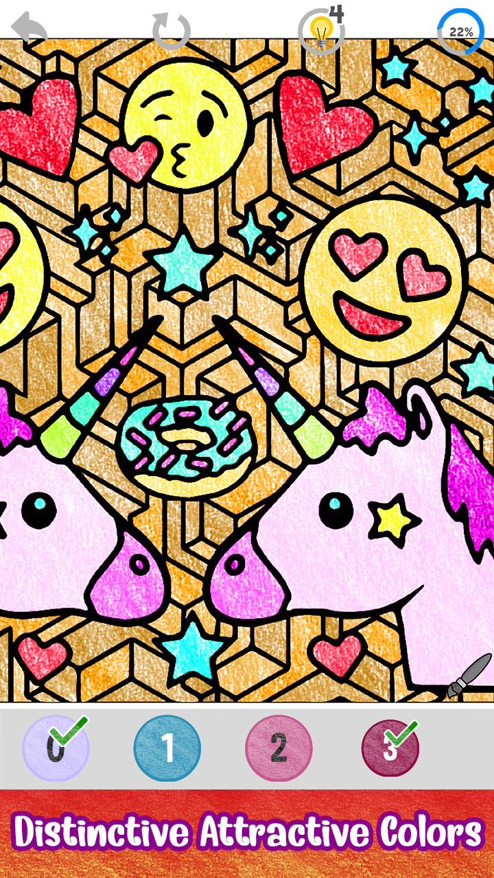 Emoji Color by Number Book - Grownups Paint + Glitter + Crayon + Oil ...