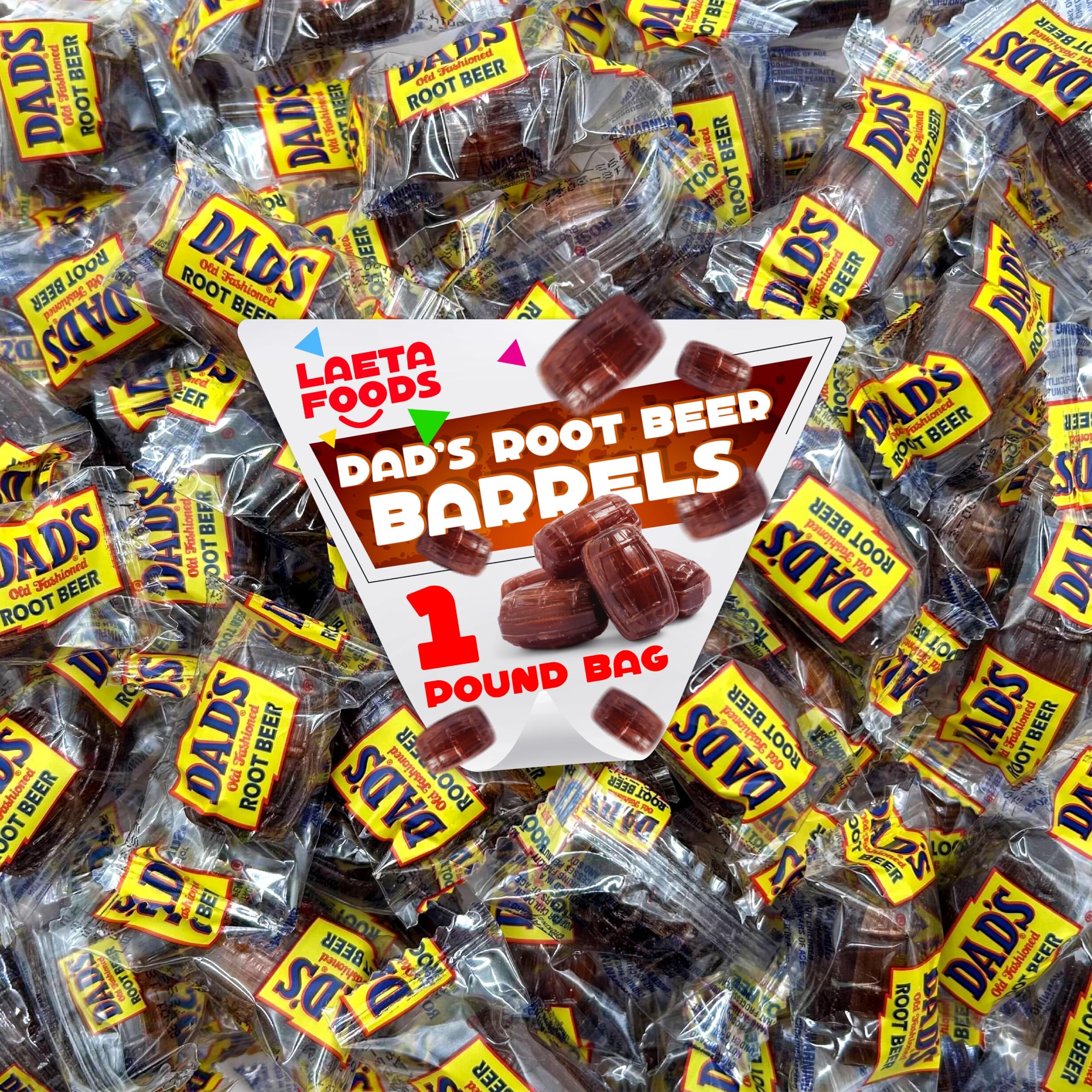 Amazon.com : Root Beer Barrels Hard Candy | 1-Pound Bag, About 75 ...