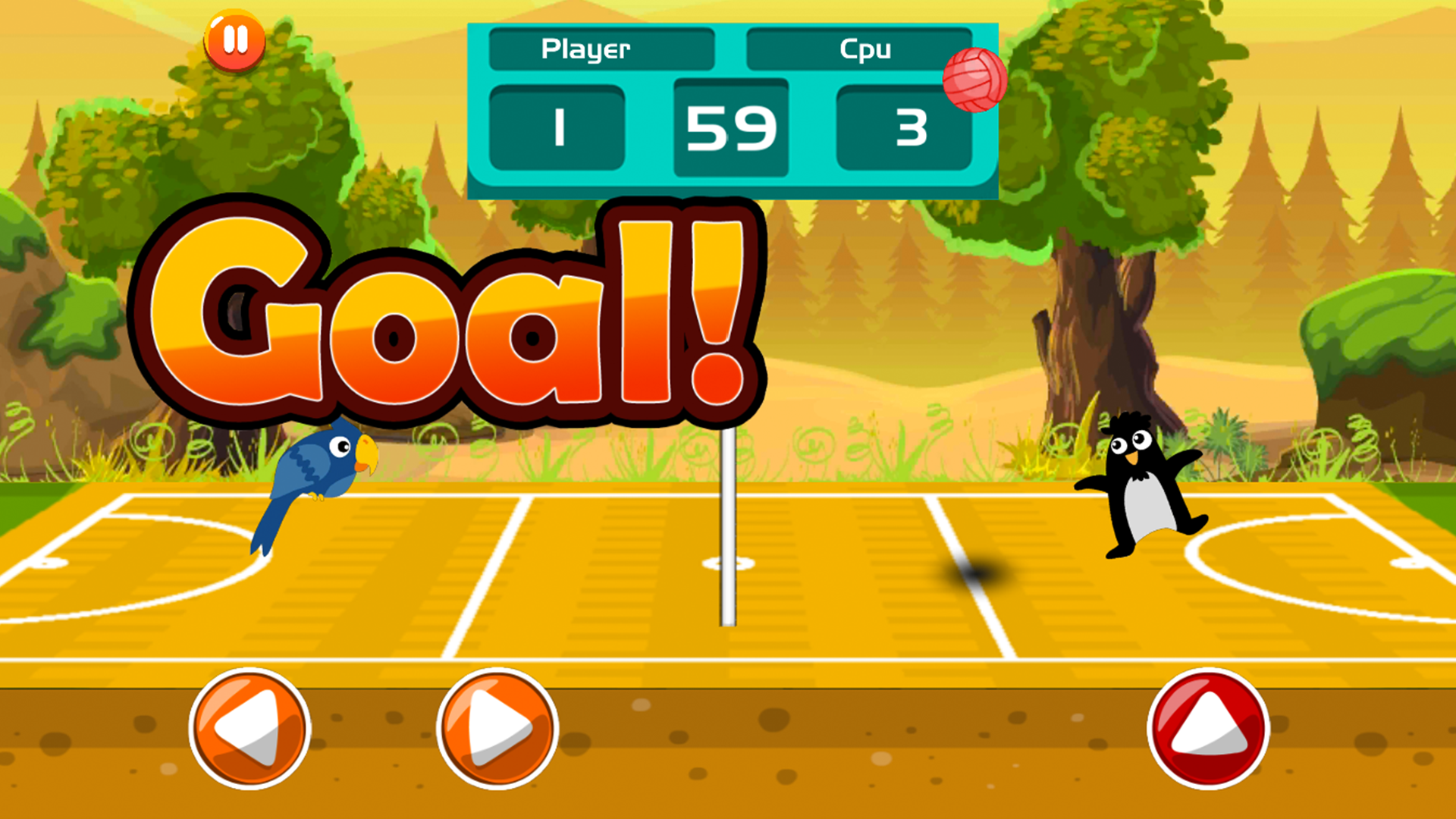 Birds Volleyball Adventure - Angry Jungle Match - App on Amazon Appstore