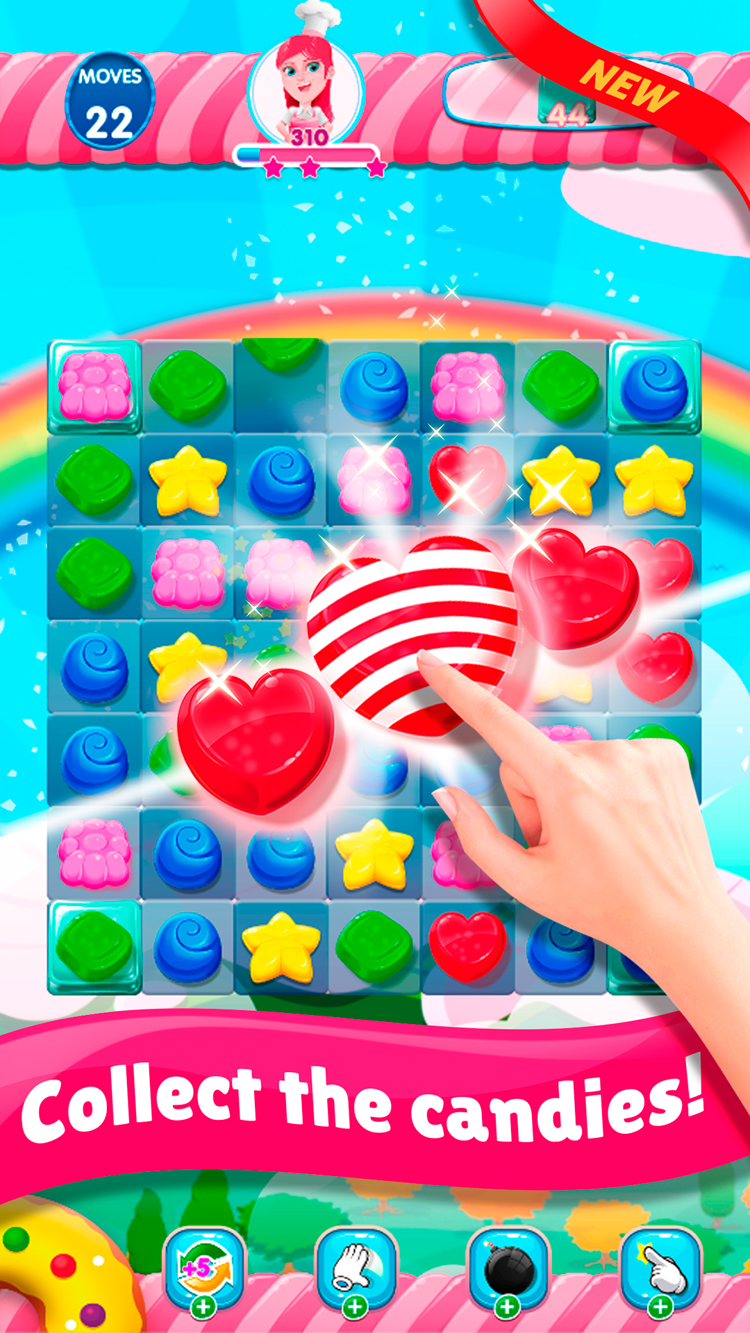 Sweet Sugar Match 3 - Free Candy Smash Game - App on Amazon Appstore