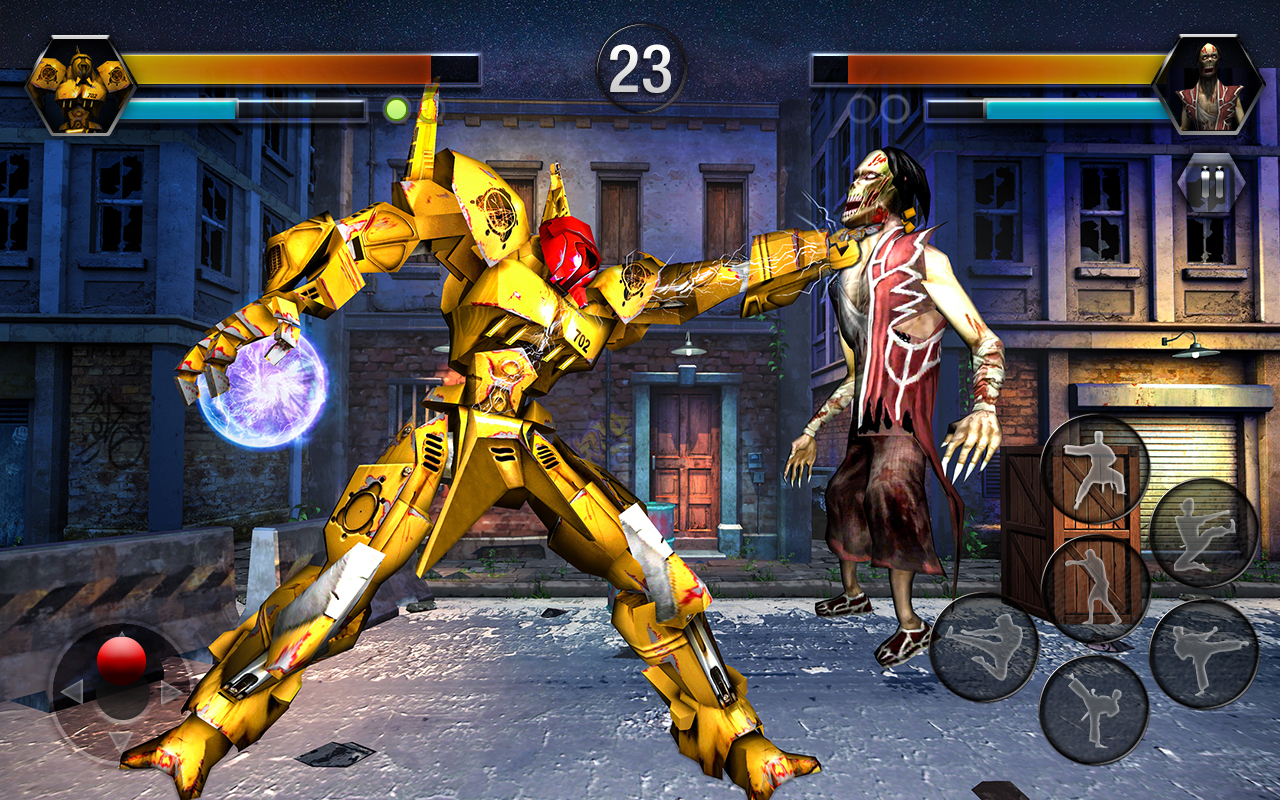 Super Robot Vs Zombies Kung Fu Fight 3D - App on Amazon Appstore