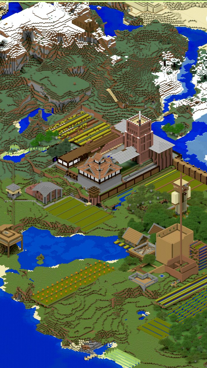 Samurai City Maps for Minecraft PE:Amazon.co.jp:Appstore for Android