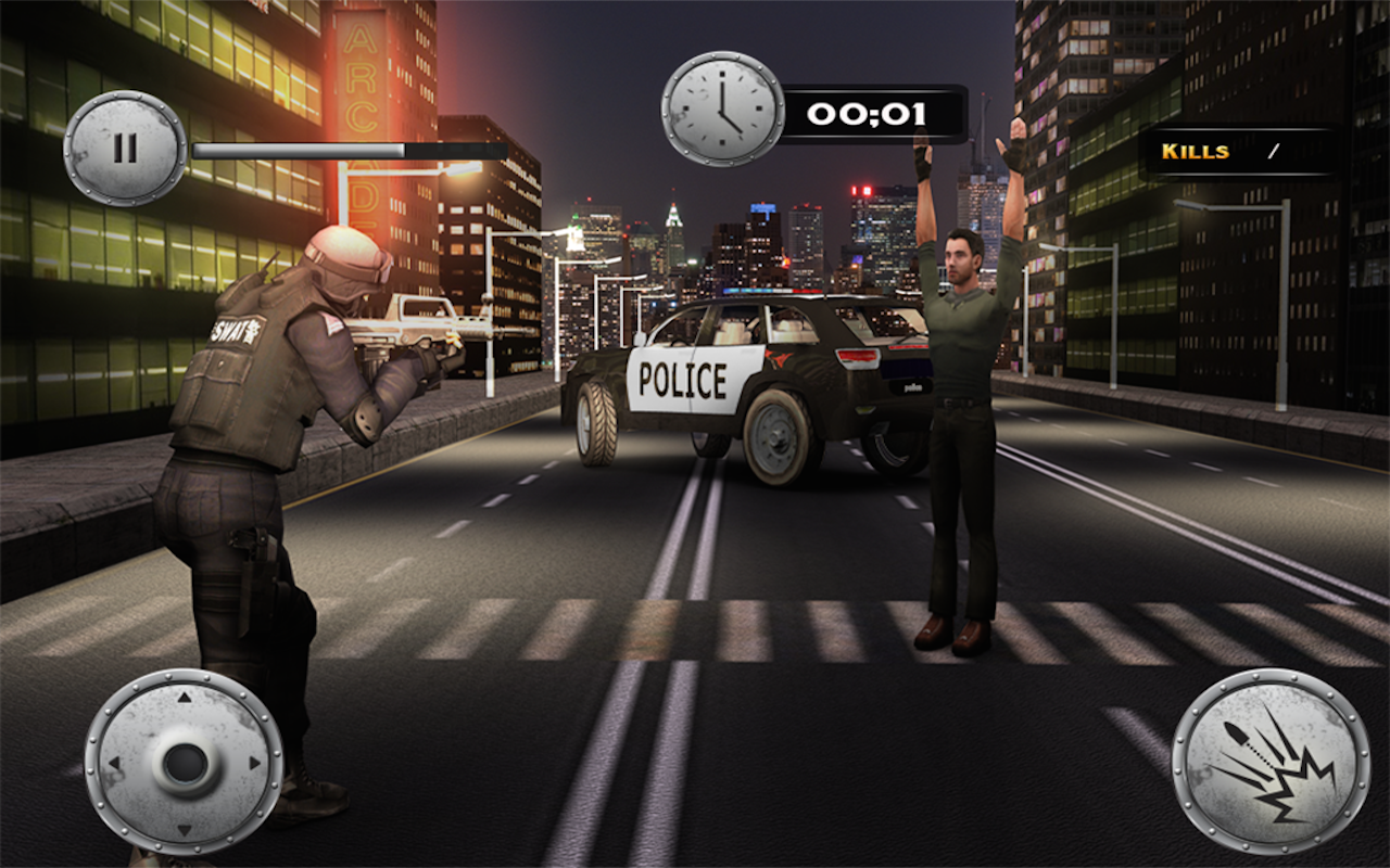 City Police Vs Murder Criminal - 3D Simulation and Shooting Game - App ...
