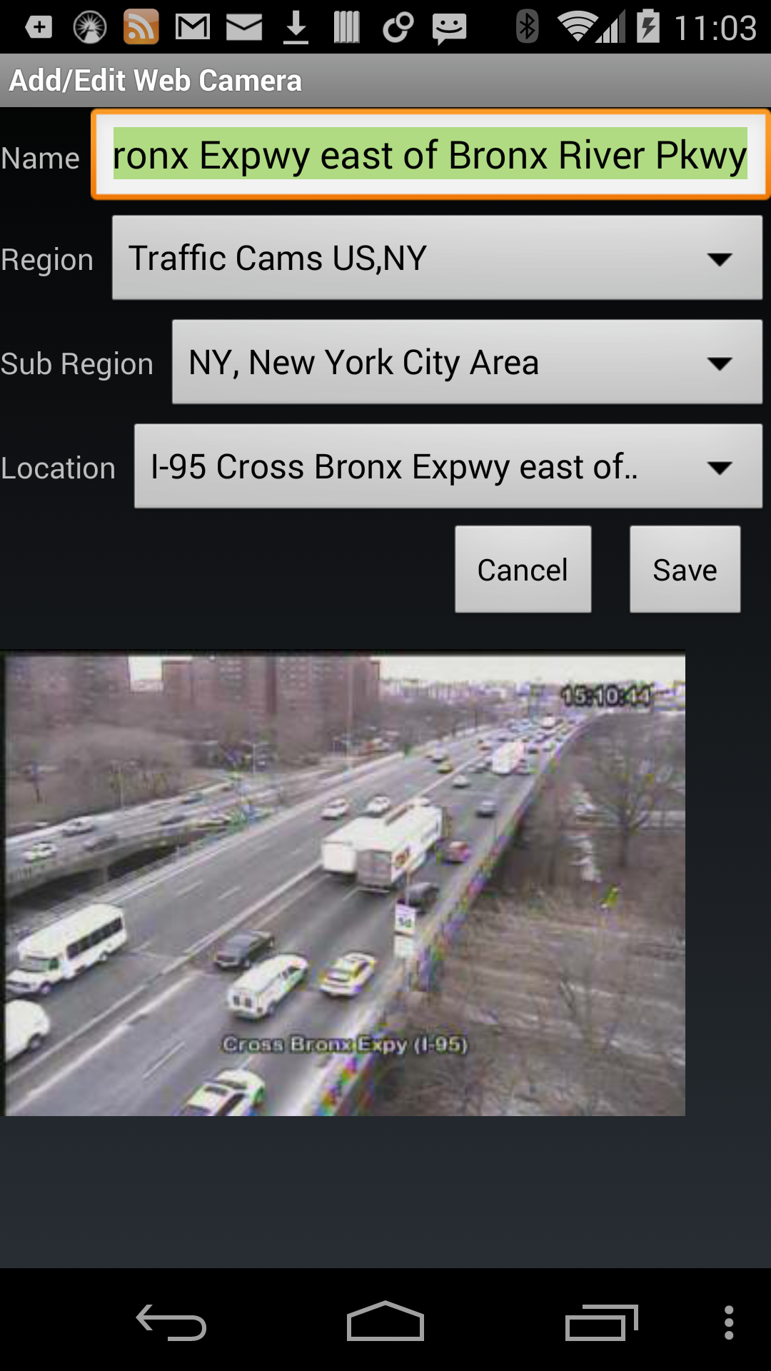Traffic Cam Viewer - App on Amazon Appstore