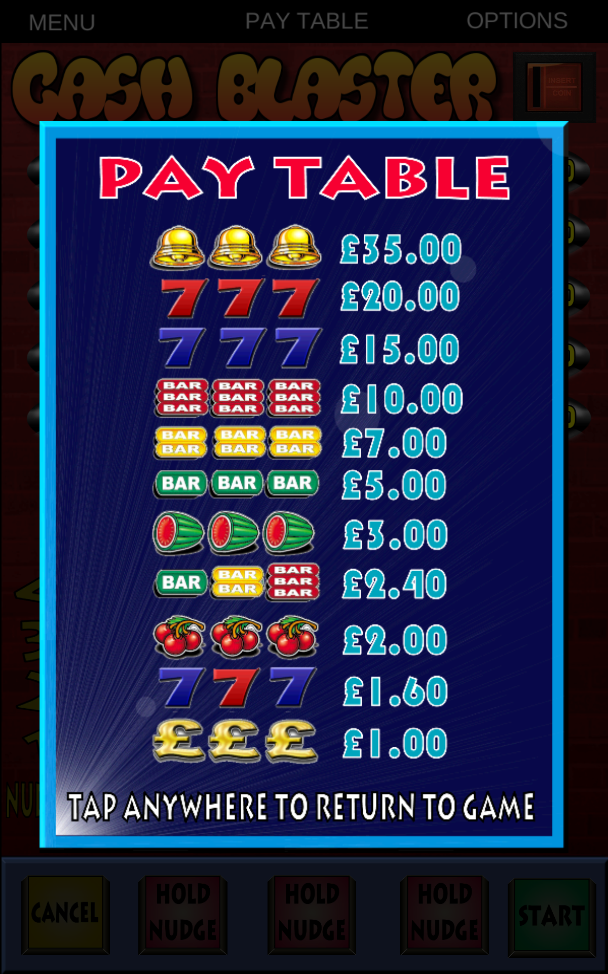 CashBlaster Fruit Machine Slot:Amazon.in:Appstore for Android
