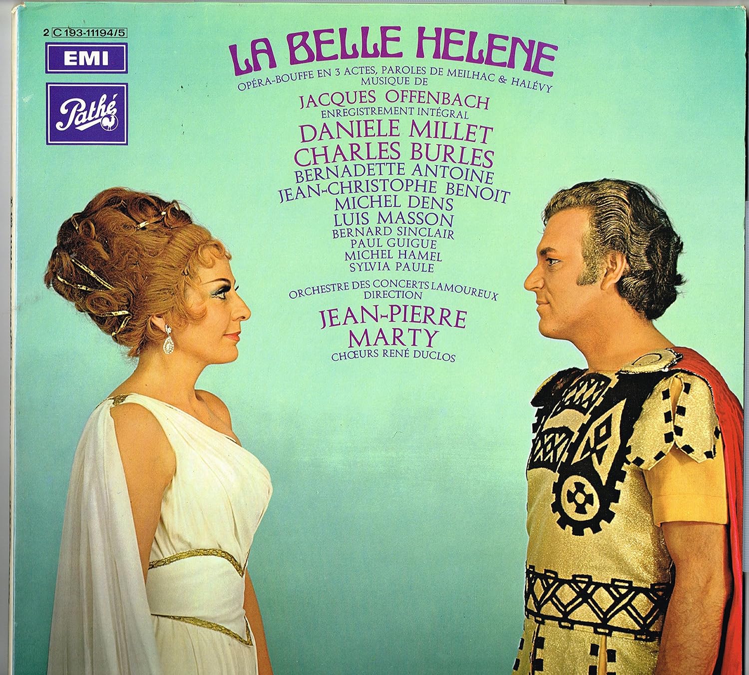 Offenbach: La Belle Helene by Danielle Millet, Charles Burles, Jacques ...