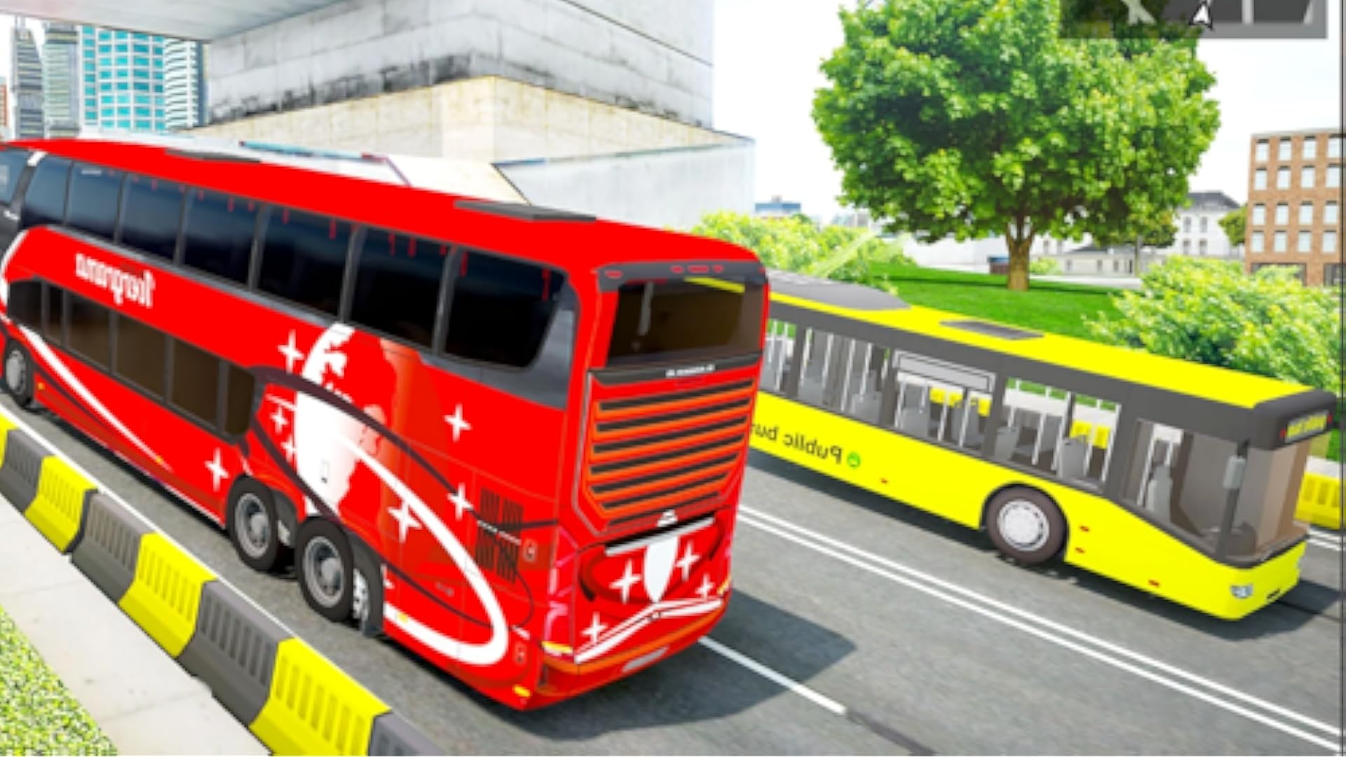 City Bus Driving Simulator Free Game - Drive and Park Real Coach Bus ...