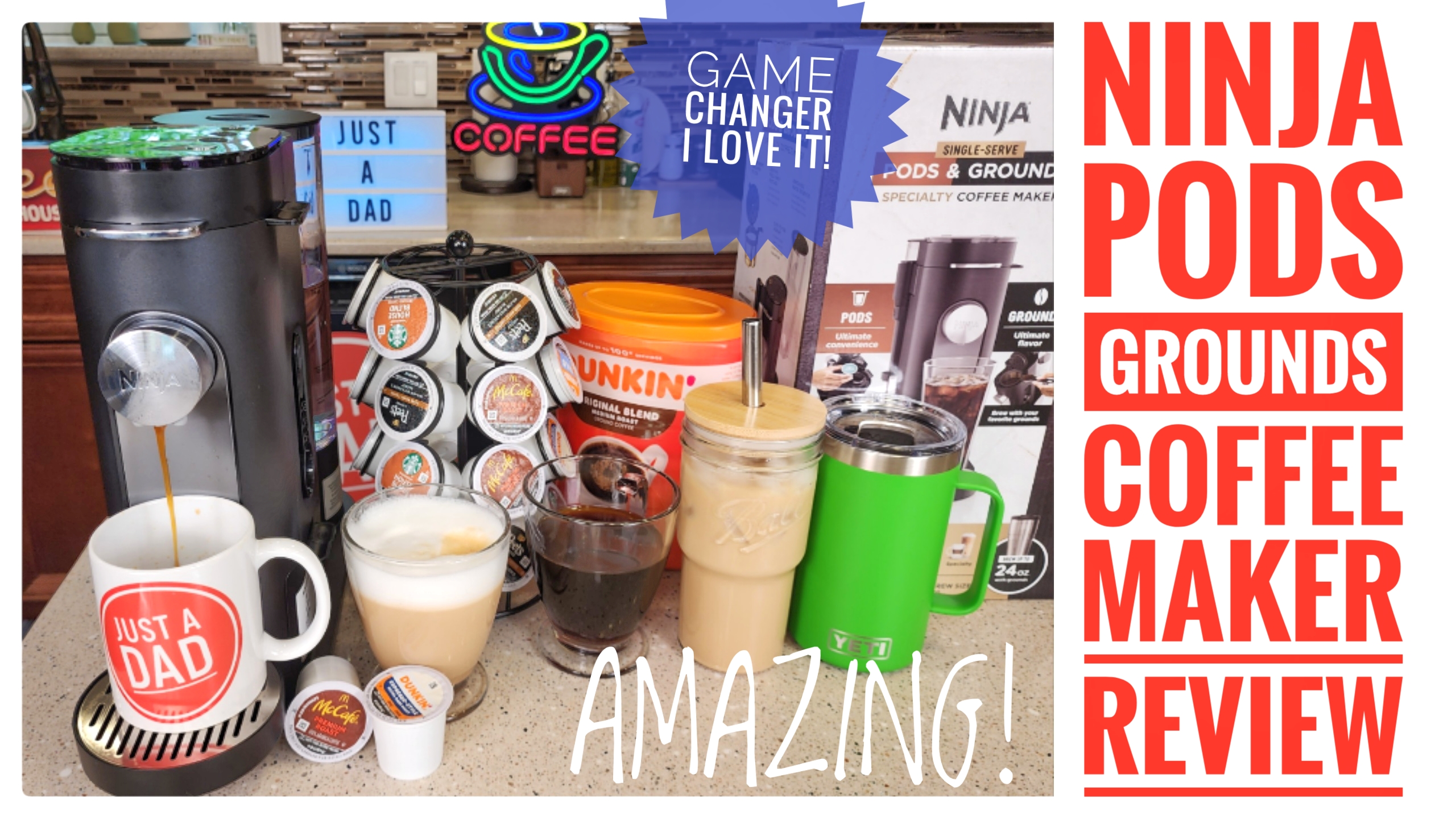 Watch Ninja Pods & Grounds Specialty Single Serve Coffee Maker on ...