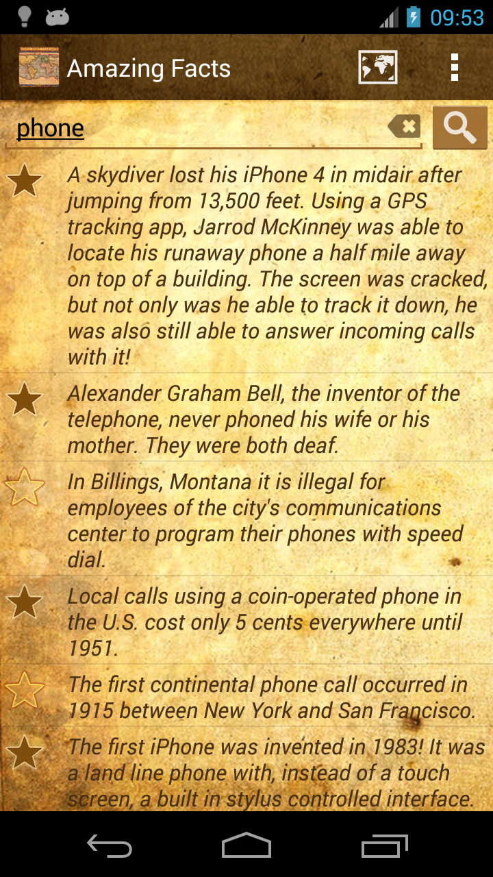 Daily Amazing Facts - App on Amazon Appstore