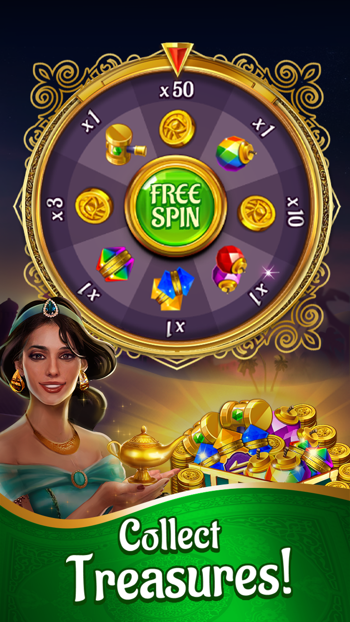 Genies & Gold - Match 3 Jewel & Gem Adventure - App on Amazon Appstore