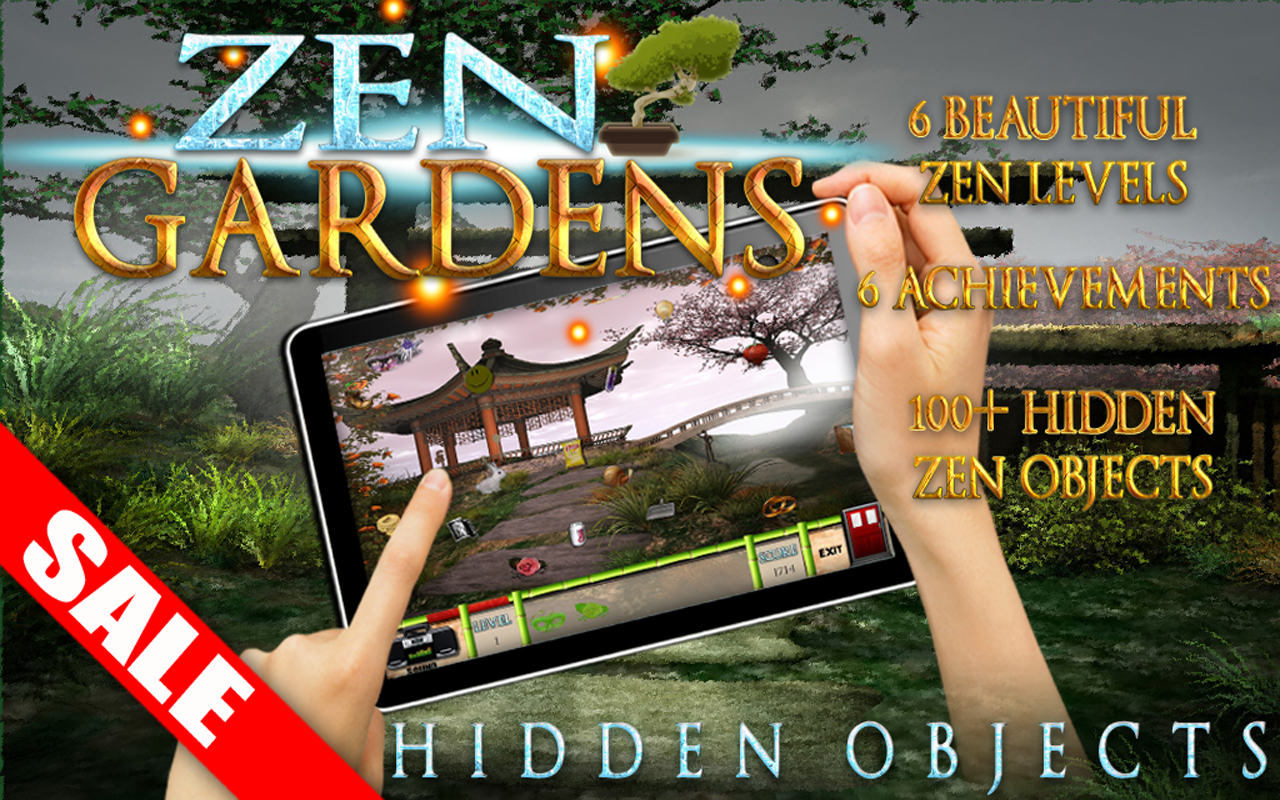Zen Gardens Hidden Objects Fantasy Game (Kindle Fire HD) - Application ...