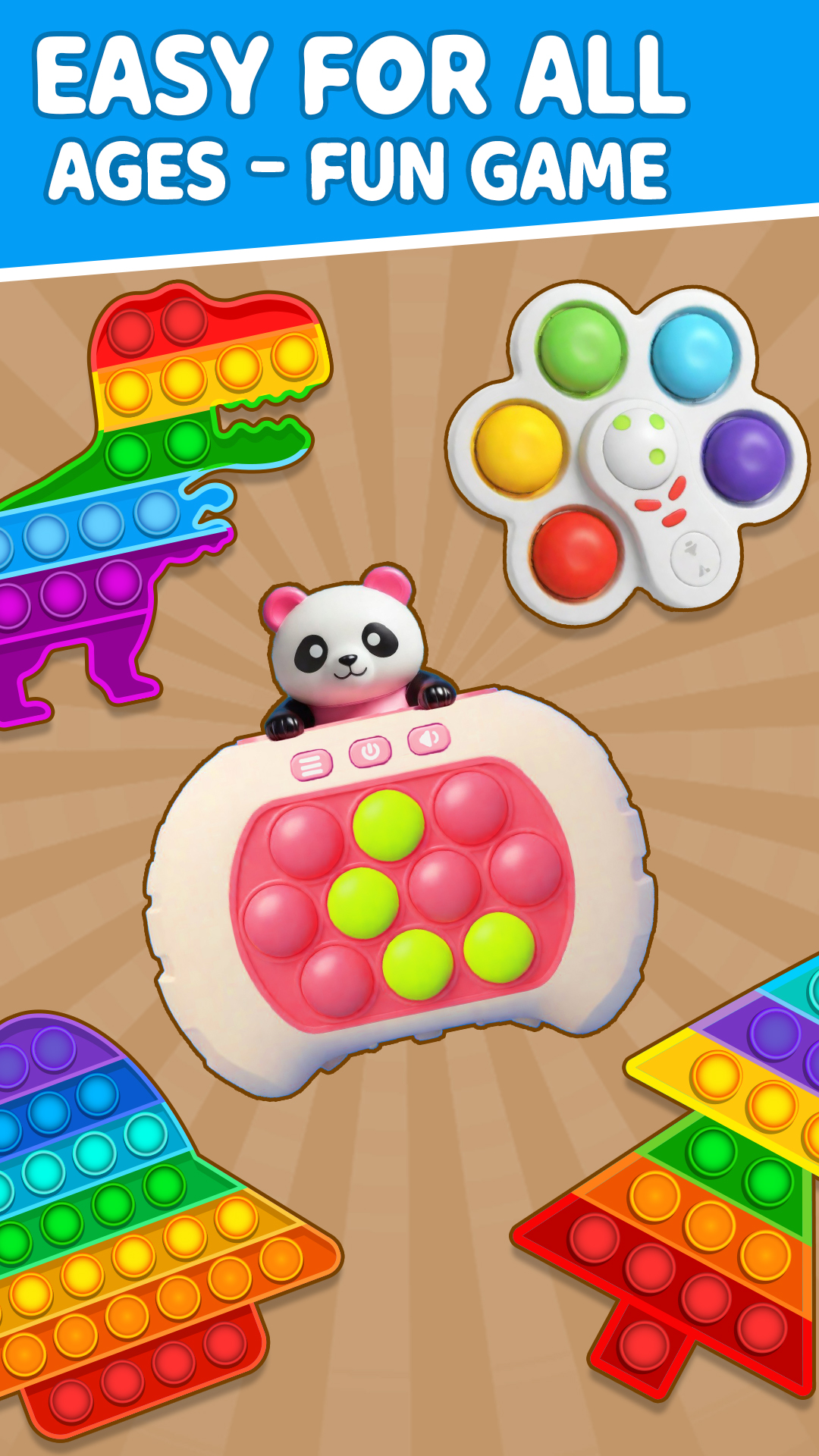 Real Pop It Game: Antistress Fidget Toy Games - DIY ASMR Relaxing Fun ...