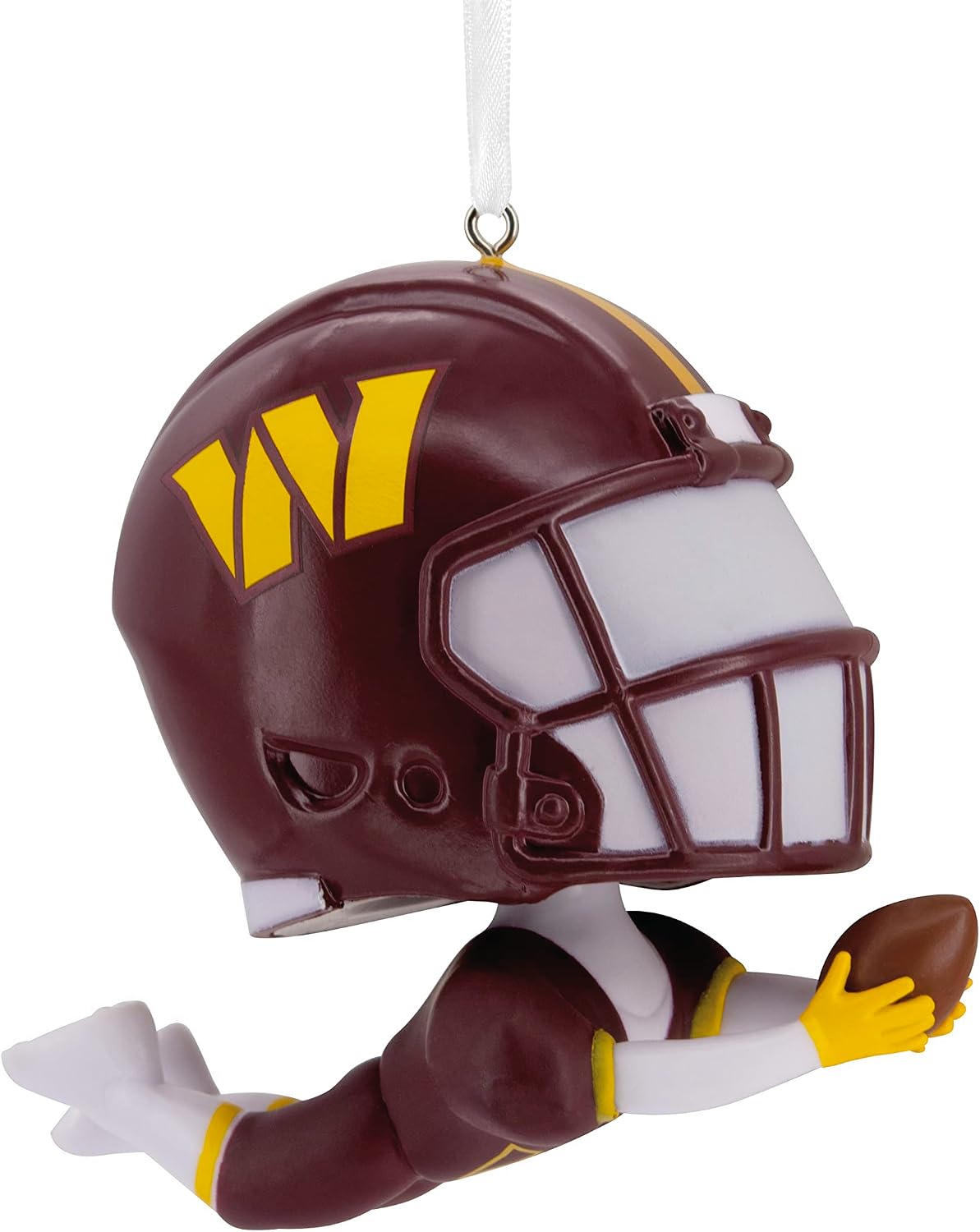 Amazon.com: Hallmark Christmas Ornament, NFL Washington Commanders ...