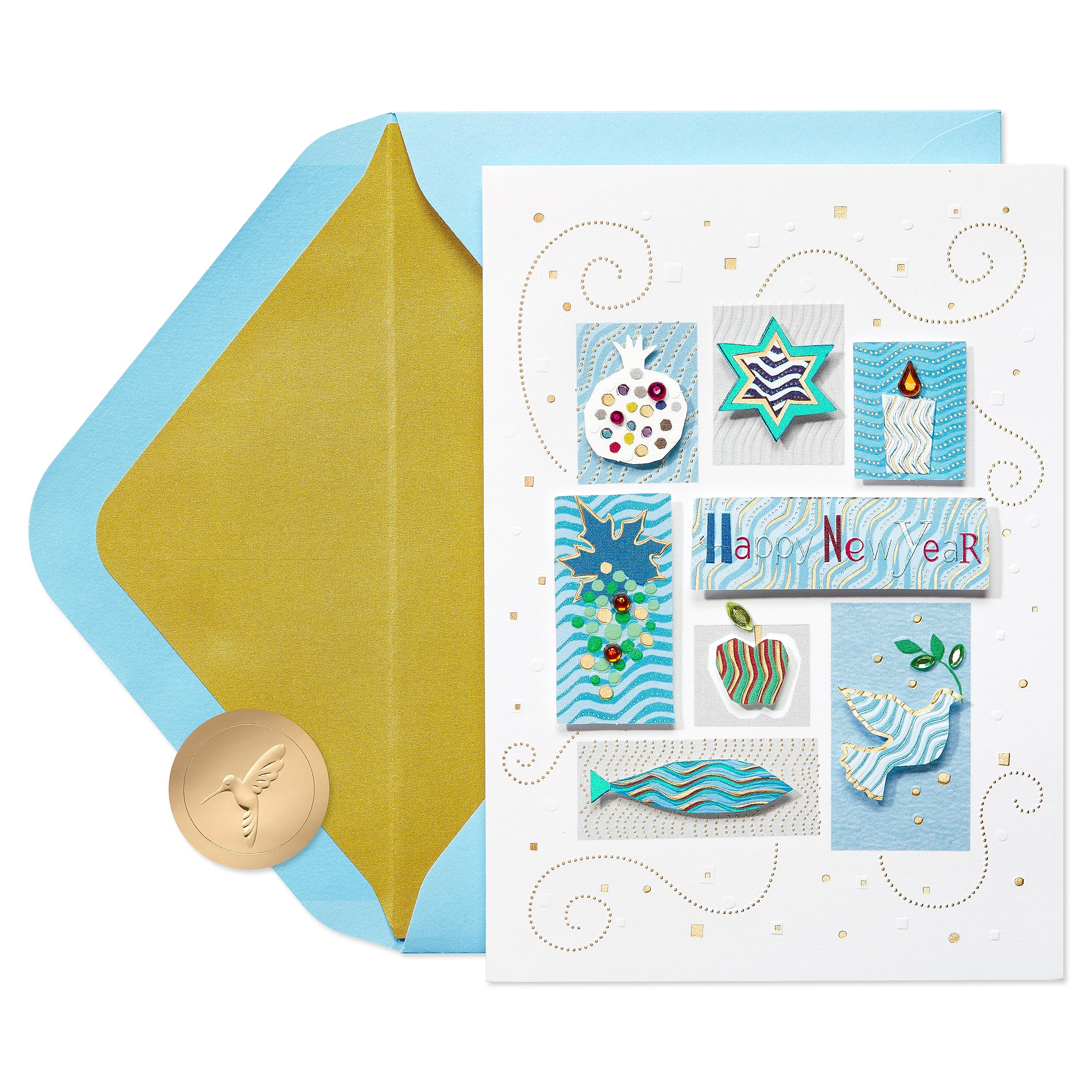 Amazon.com : Papyrus Rosh Hashanah Card (Hope and Peace) : Office Products