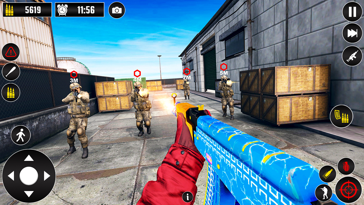 Real Open World Call of Fps Gun Shooting Game: Open World Army Survival ...