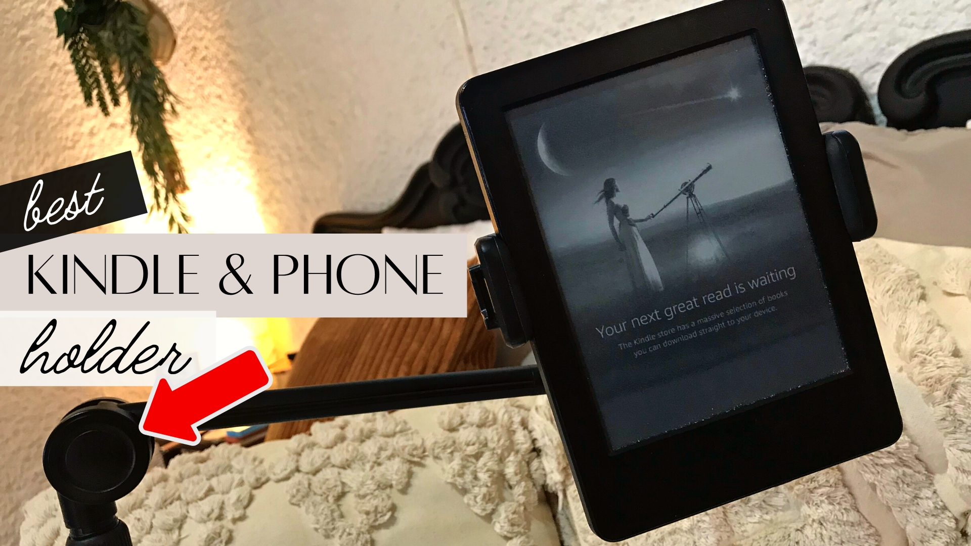 Watch The Best Kindle Holder for Bed on Amazon Live