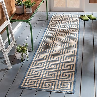 Amazon.com: HiiARug Reversible Mats Outdoor Rug 6x9 for Patio Plastic ...