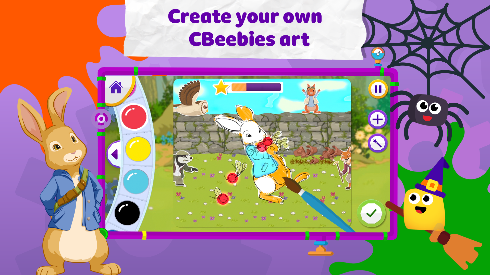 BBC CBeebies Get Creative - Build, paint and play! - App on the Amazon ...