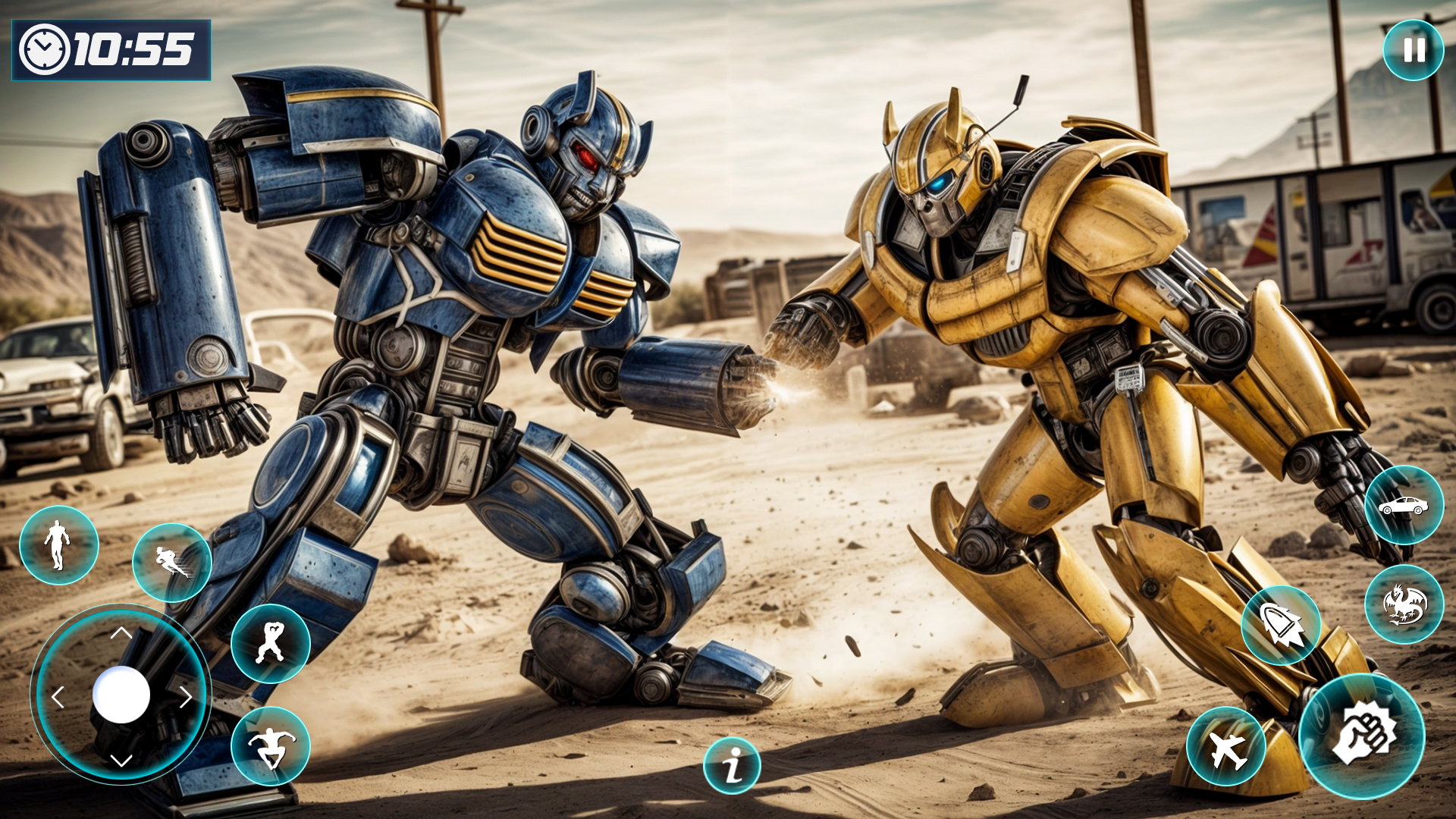 Flying Robot Car Transformation Shooting Robot 2024 - Ultimate Dino ...