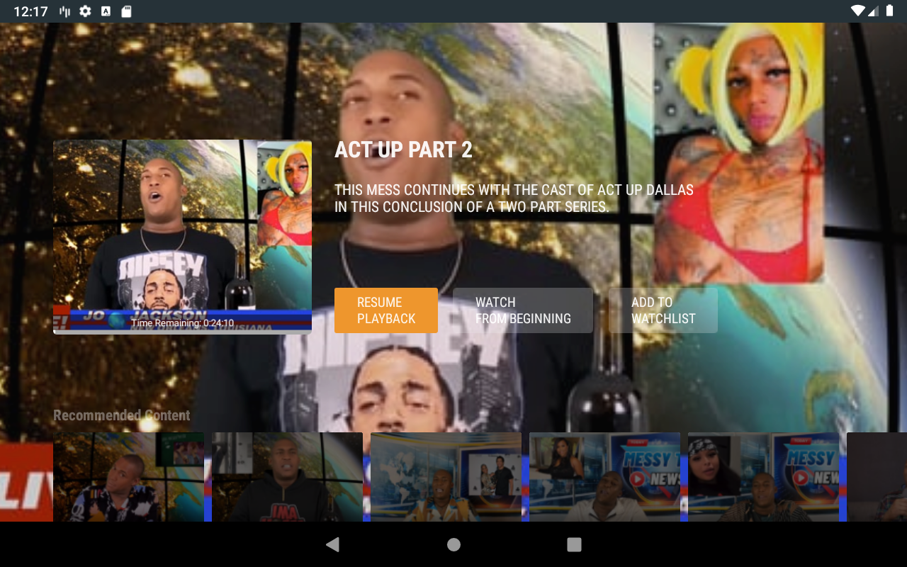 On1y Network Fire TV App - App on Amazon Appstore