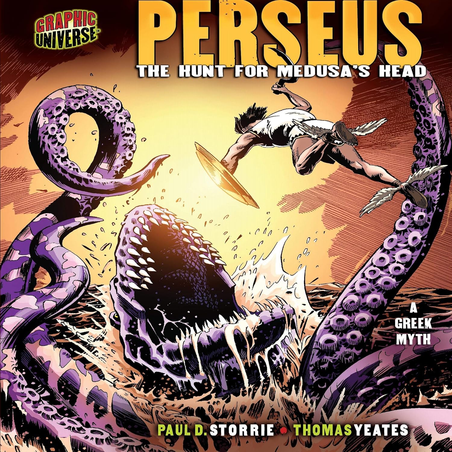 Amazon.com: Perseus: The Hunt for Medusa's Head [A Greek Myth] (Graphic ...