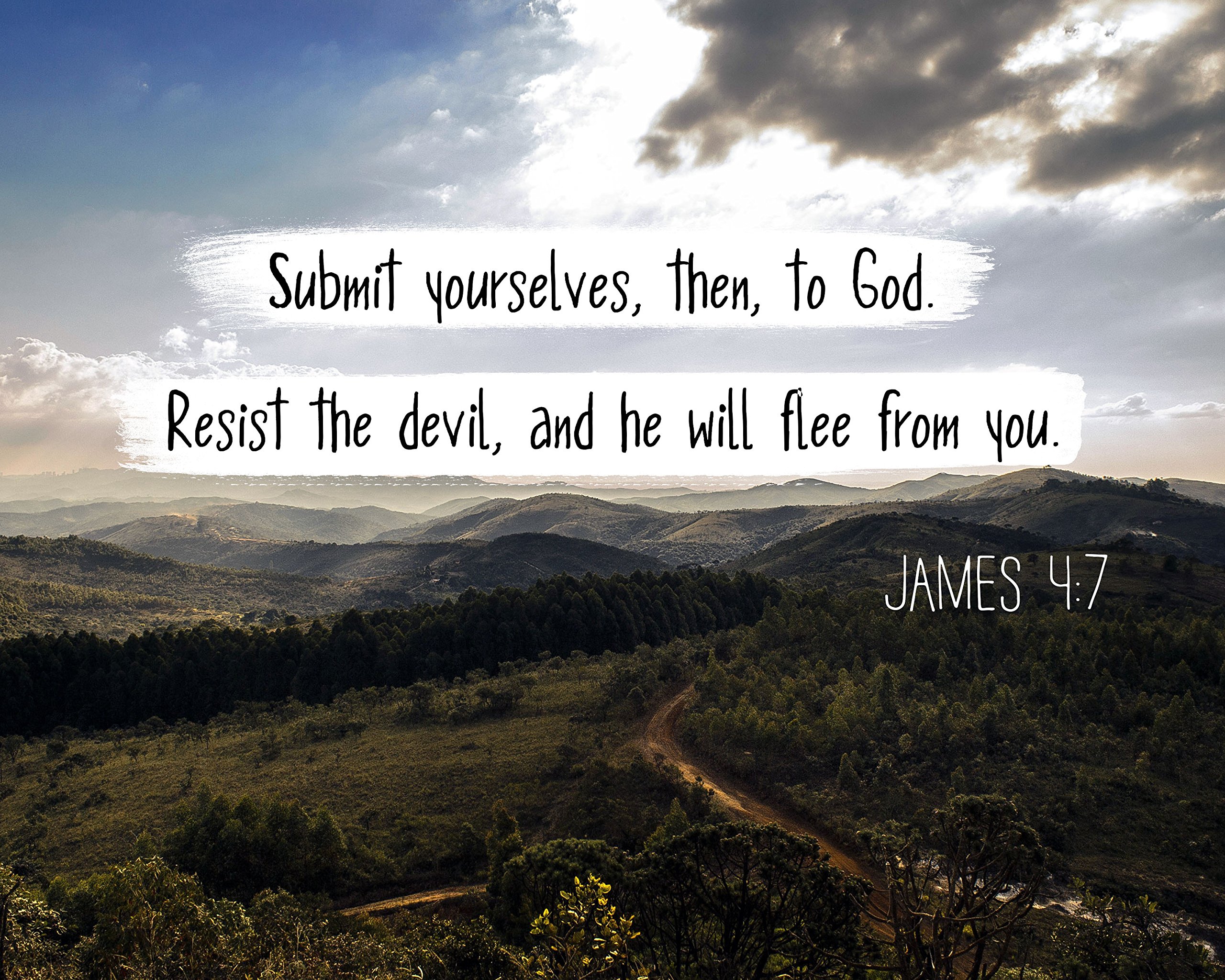 Submit To God Resist The Devil