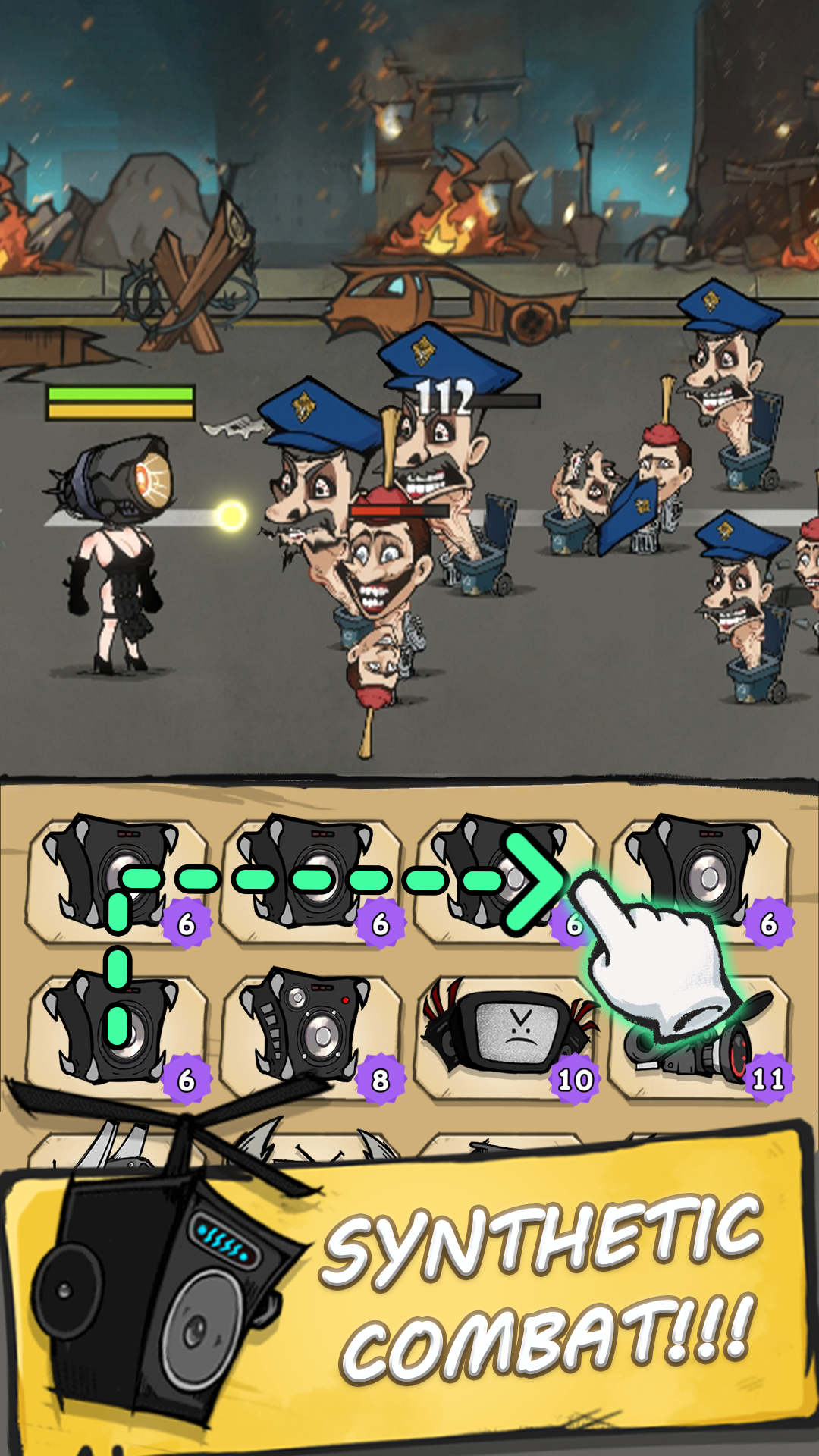 Camera Clash: merge and shoot war idle fight monster battle game - App ...