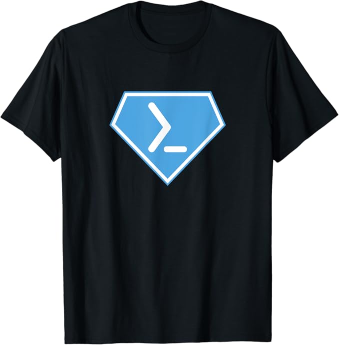 Amazon.com: Powershell Super Power T-Shirt: Clothing