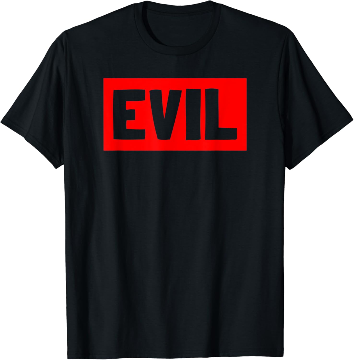 Amazon.com: Evil Logo T-Shirt : Clothing, Shoes & Jewelry