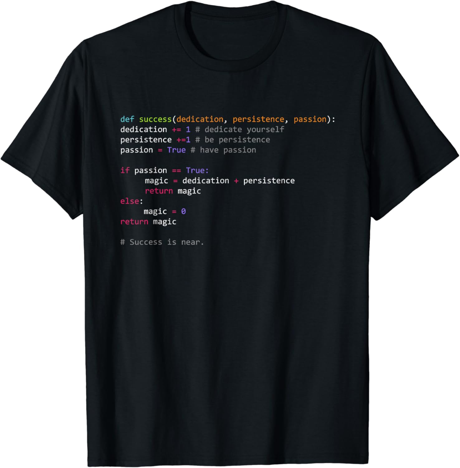 Amazon.com: Python Code Shirt: Programming Syntax T-Shirt Computer Geek ...
