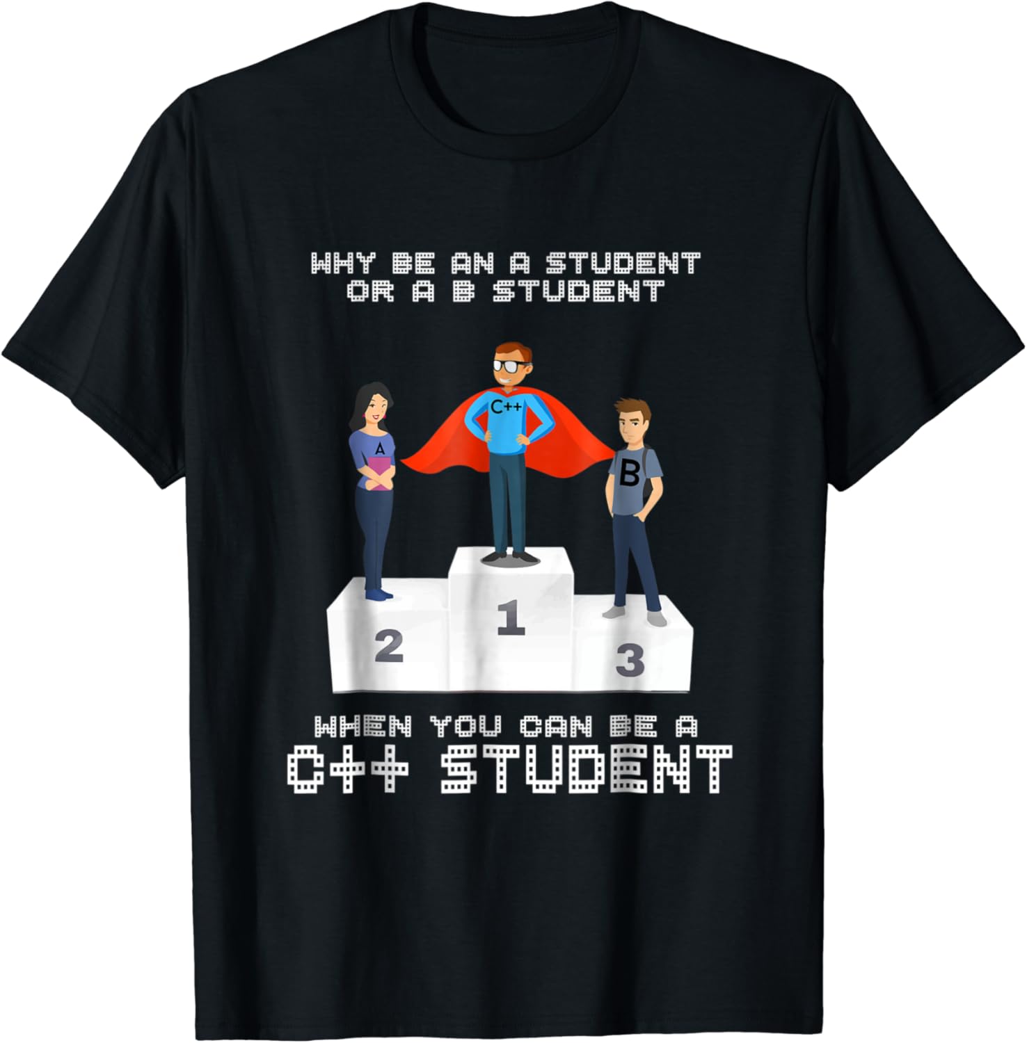 Amazon.com: C++ Programming T-Shirt Funny Coding Tees: Clothing