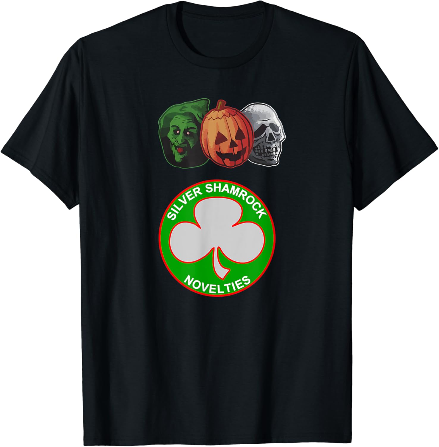 Amazon.com: Halloween 3 Silver Shamrock Masks : Clothing, Shoes & Jewelry