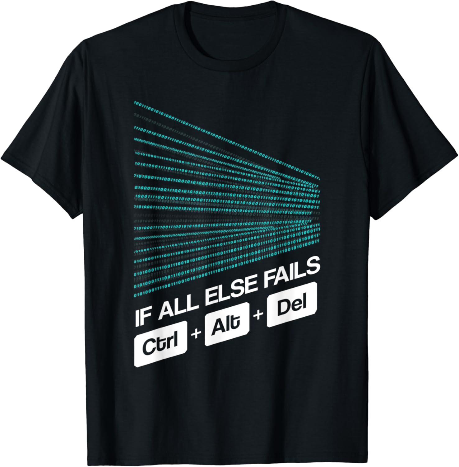 Amazon.com: If All Coding Computer Programmer Shortcut T-Shirt: Clothing