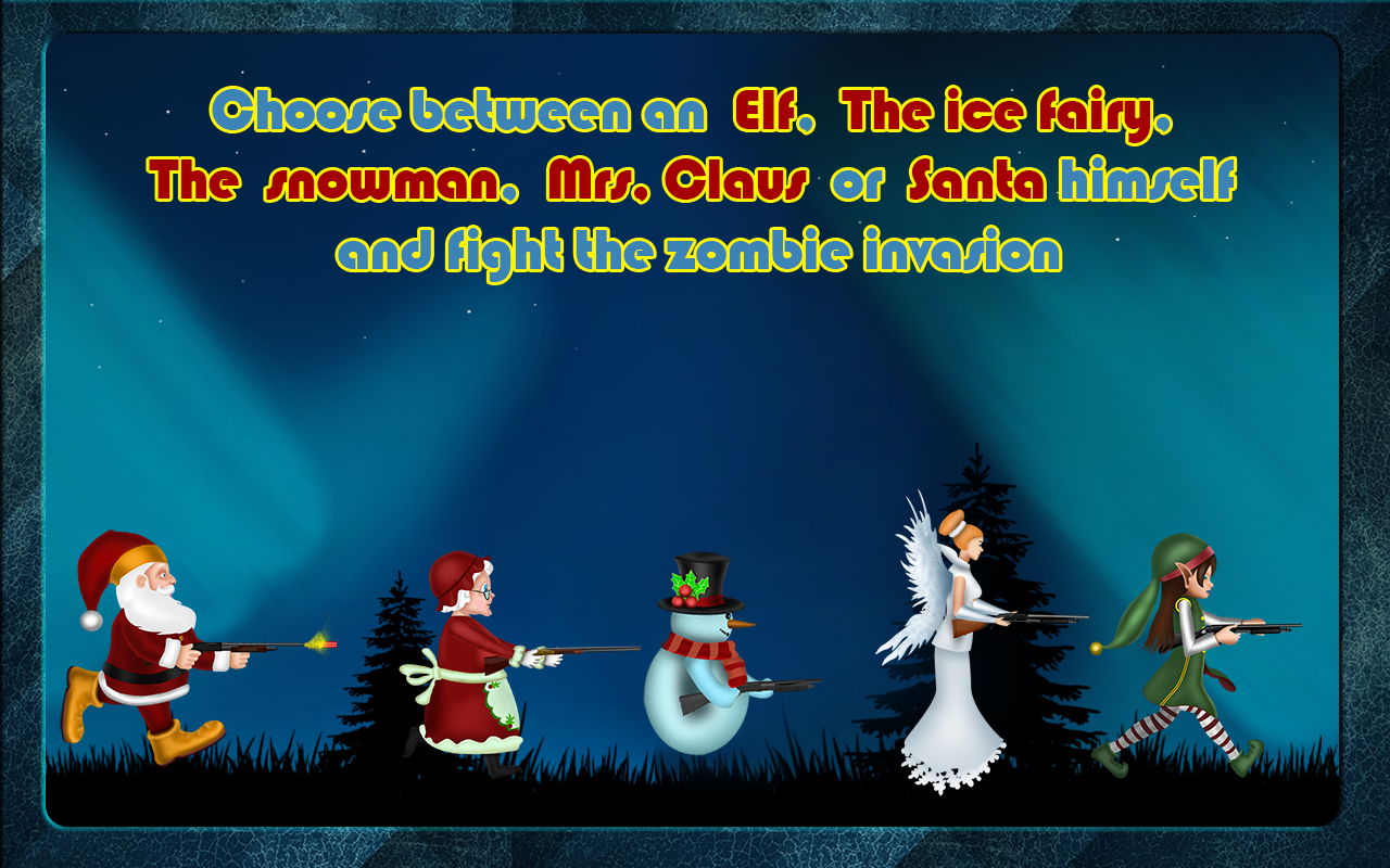 Santa Claus with a shotgun : The Horror Christmas story of winter ...