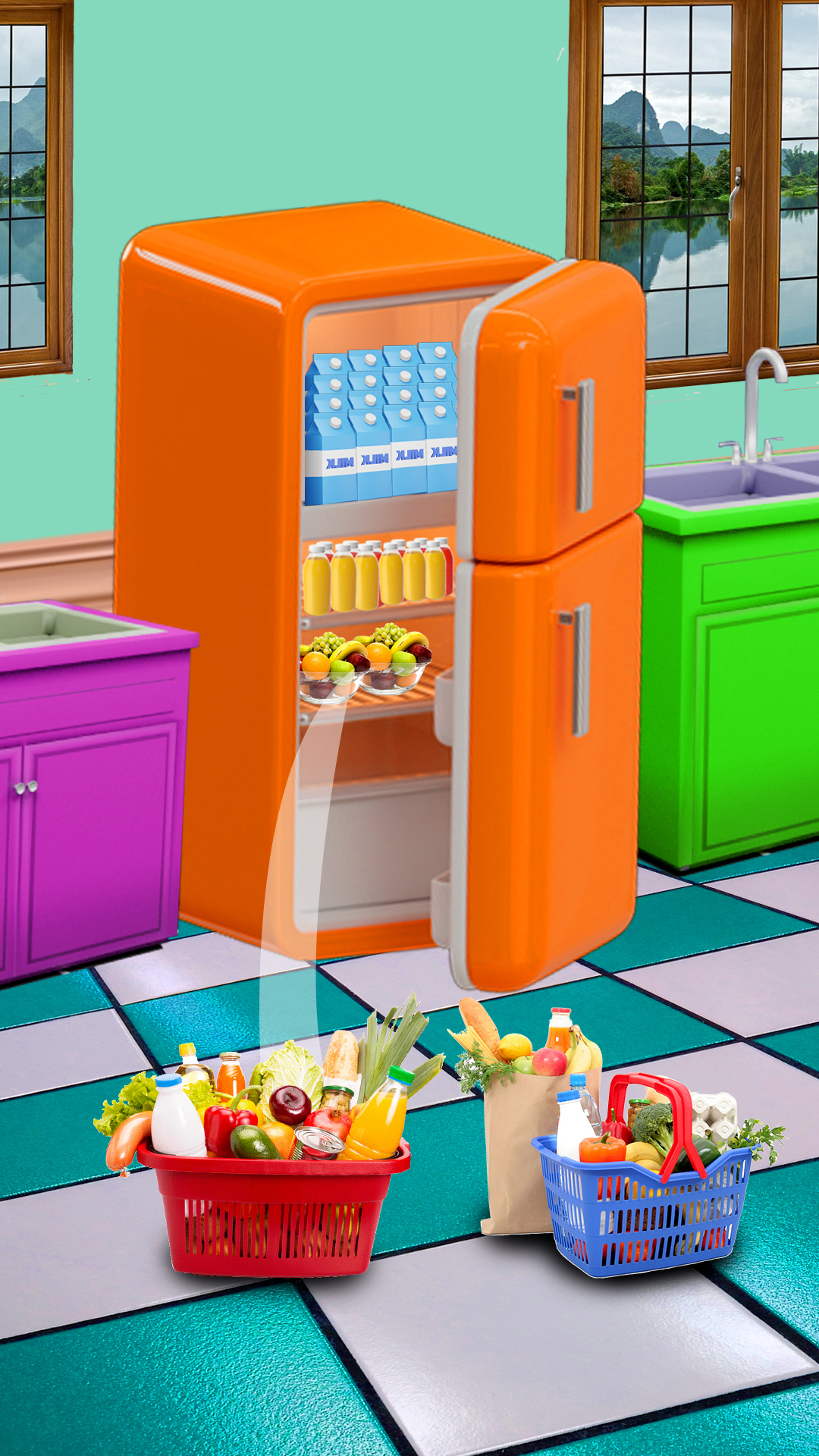 Fill Up The Fridge - Stock Organization ASMR Games - App on Amazon Appstore