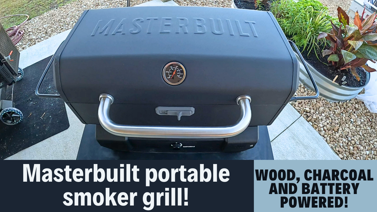 Watch Masterbuilt MB20040722 Portable Charcoal Grill on Amazon Live