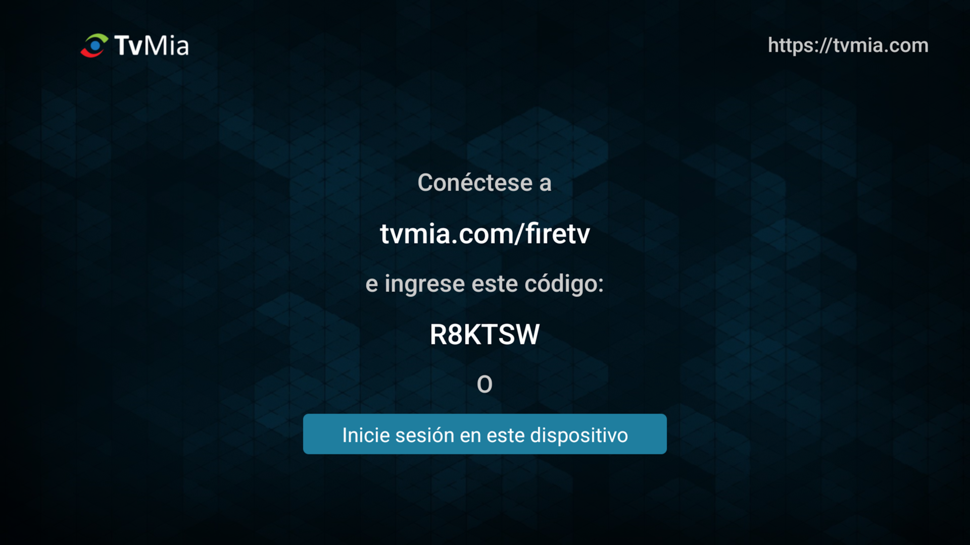 Aplicación Tvmia Spain en Amazon Appstore
