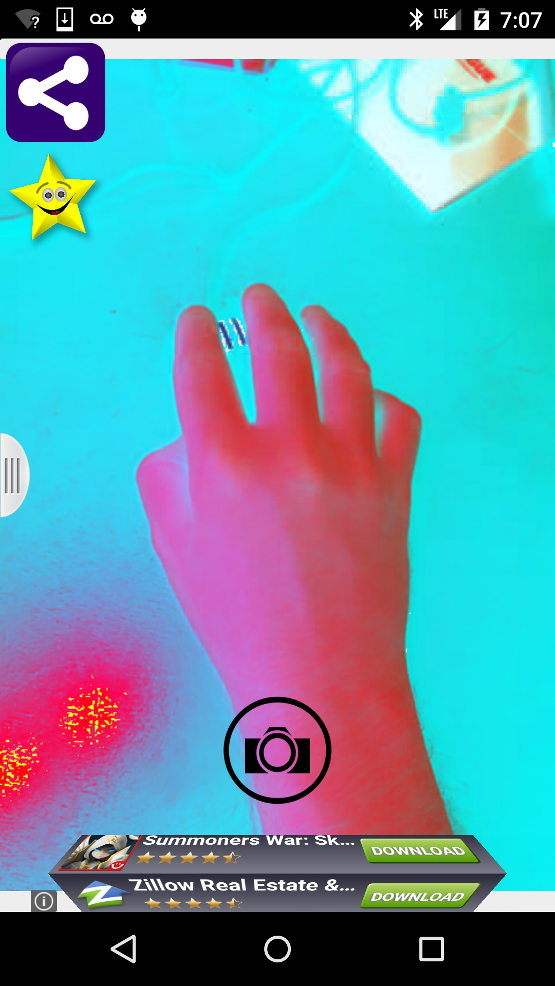 Aplicación X-Ray Vision Camera Simulator en Amazon Appstore