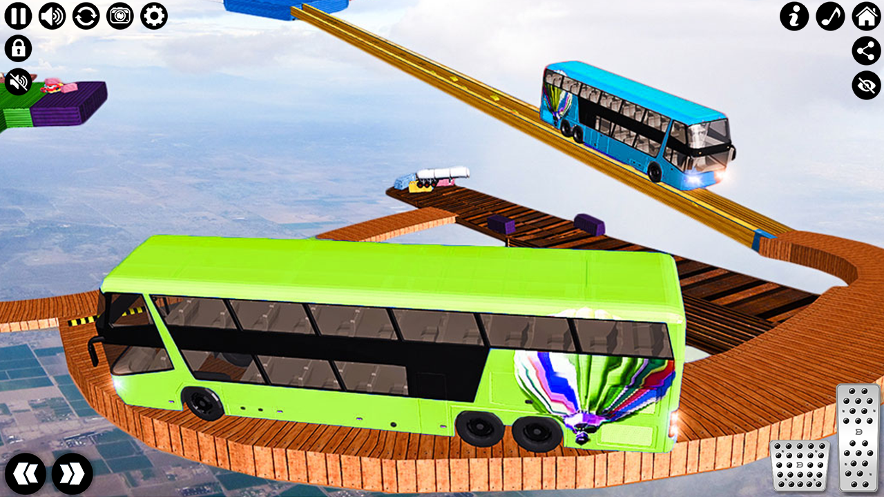 Bus Driving Games - Mega Ramp Coach Bus Games - Bus Racing Games ...