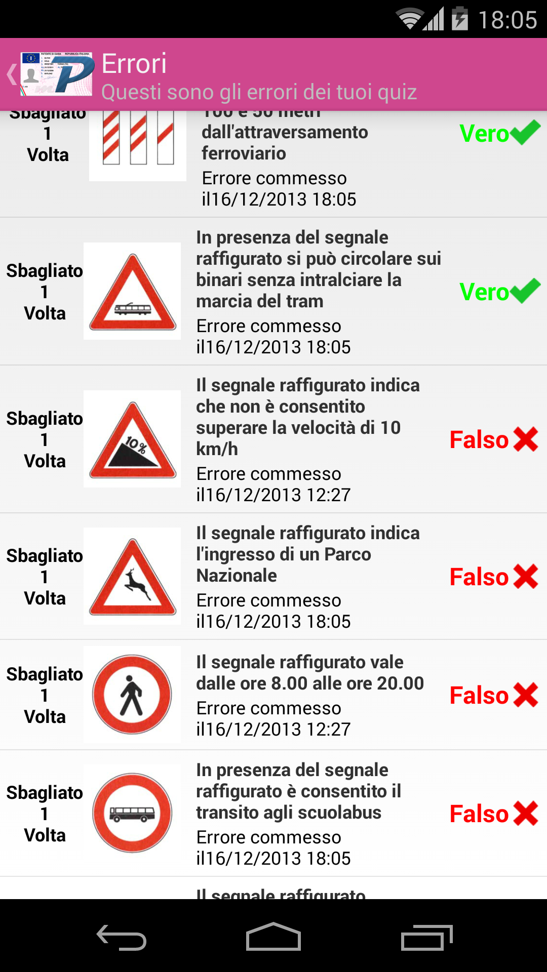 myPatente - Italian Driving License Quiz - App on Amazon Appstore
