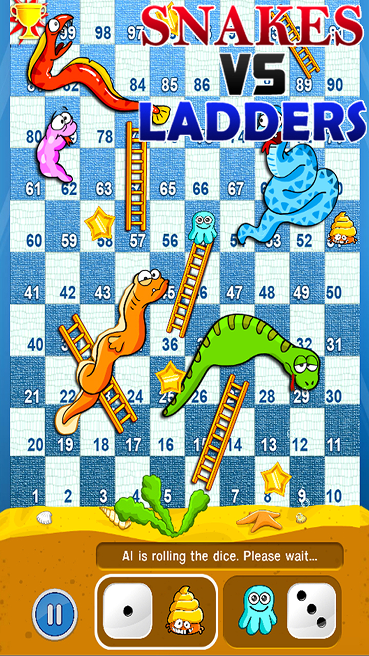 Snakes Vs Ladders - Free Dice multiplayer Game For Boys & Girls - App ...