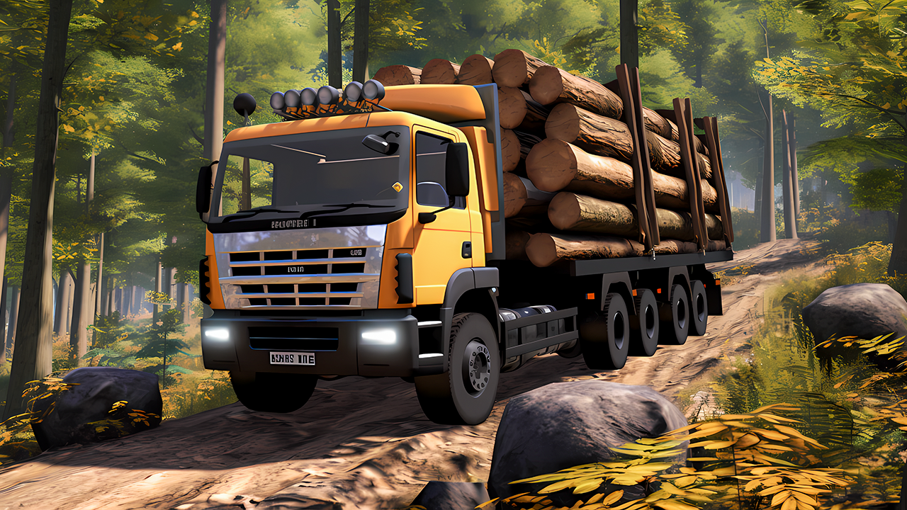 Offroad Cargo Truck Simulator Drive Adventure: Mega City Euro Cargo ...