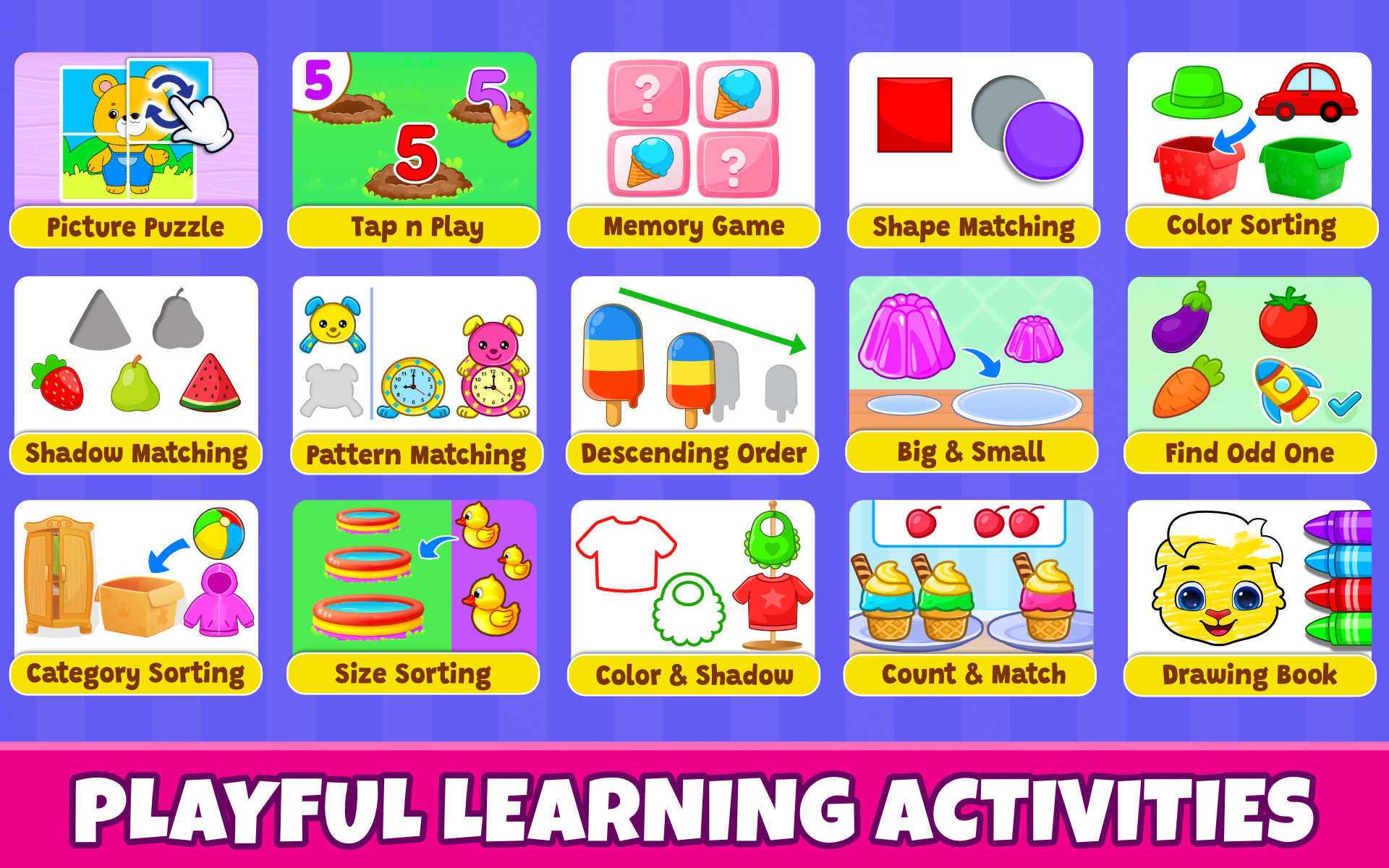 Kids Toddler & Preschool Games - App on Amazon Appstore
