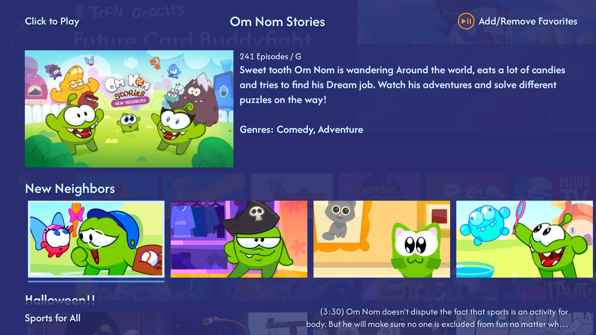 Toon Goggles - Cartoons and Music for Kids - App on Amazon Appstore