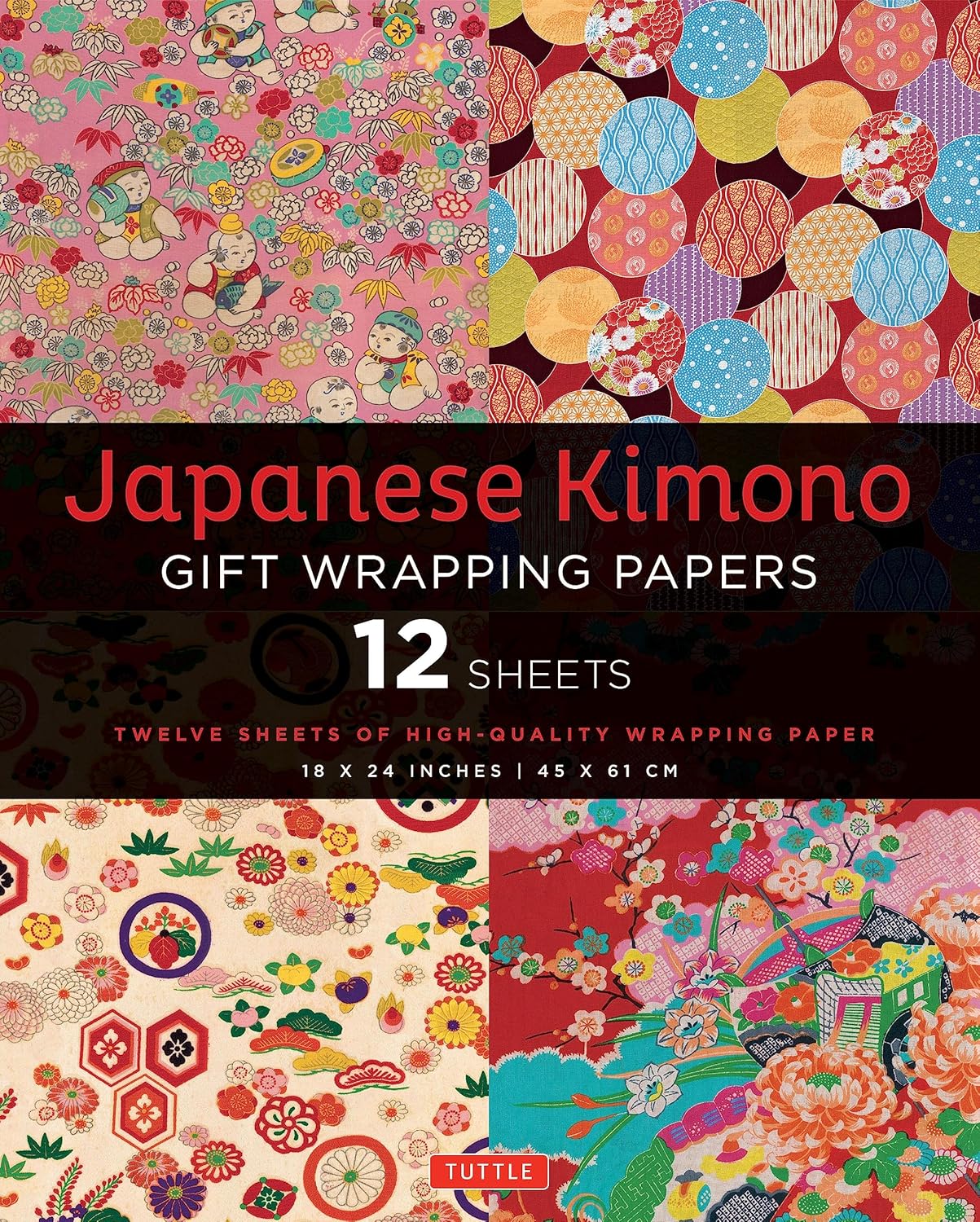 Japanese Kimono Gift Wrapping Papers - 12 Sheets: 18 x 24 inch (45 x 61 ...